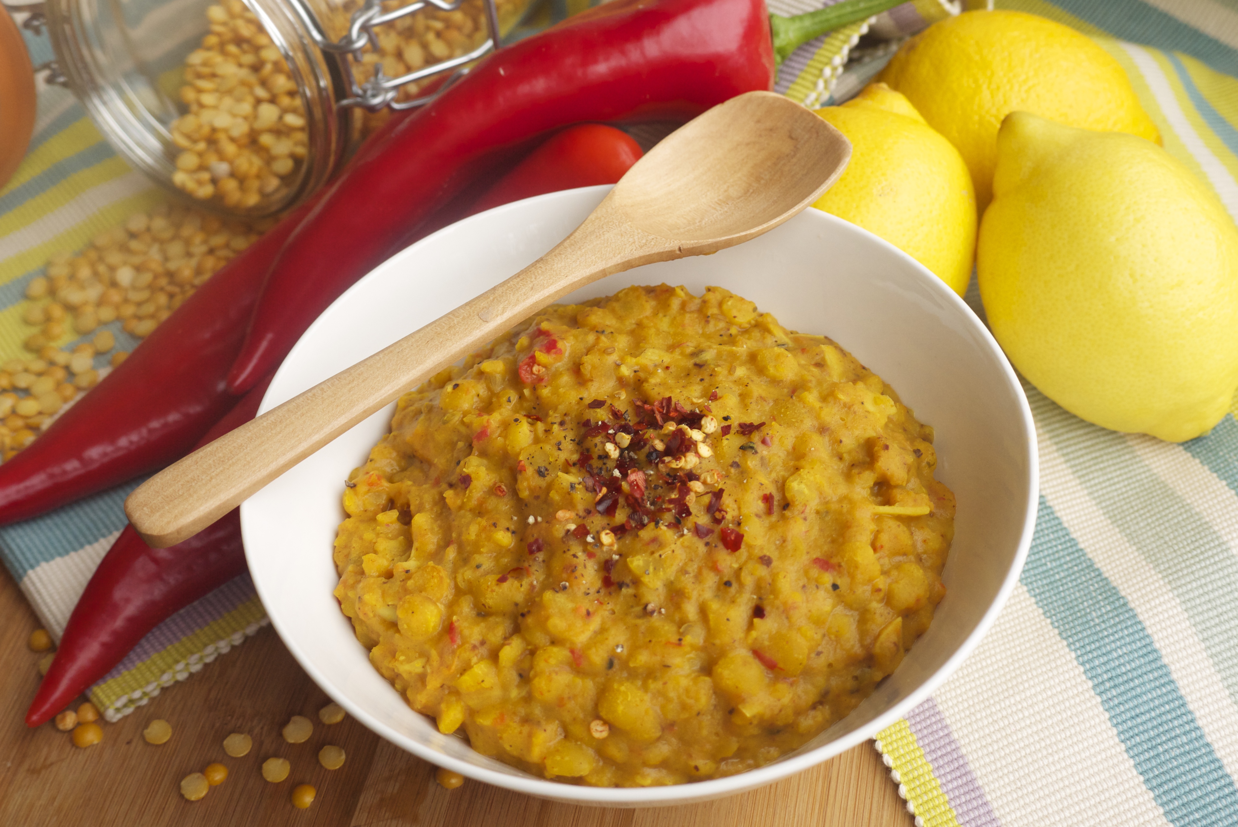 Split Yellow Pea Sunshine Dhal - Rosanna Davison Nutrition