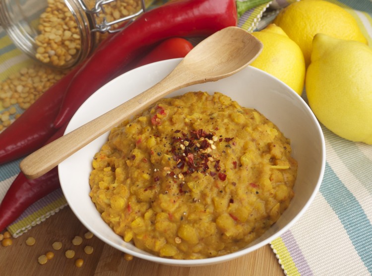 Split Yellow Pea Sunshine Dhal - Rosanna Davison Nutrition