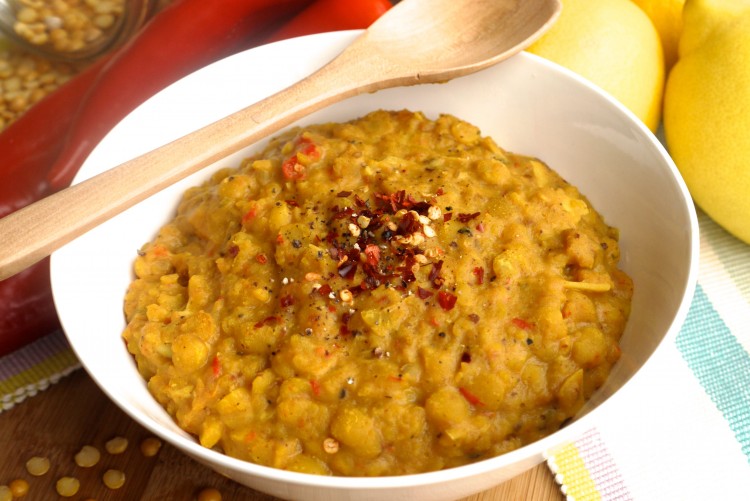 Split Yellow Pea Sunshine Dhal - Rosanna Davison Nutrition