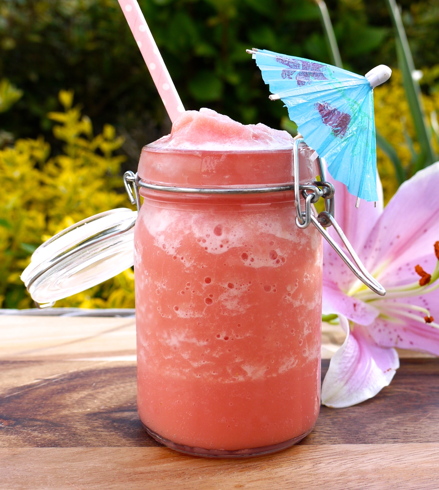 Frozen Watermelon Slushie - Rosanna Davison Nutrition
