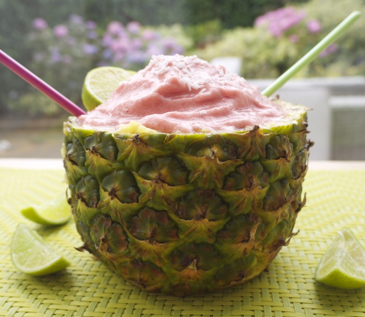 Pineapple, Raspberry and Lime Sorbet - Rosanna Davison Nutrition