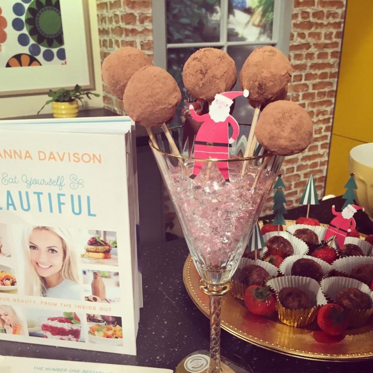 Cacao Hazelnut Bliss Balls on Ireland AM - Rosanna Davison Nutrition