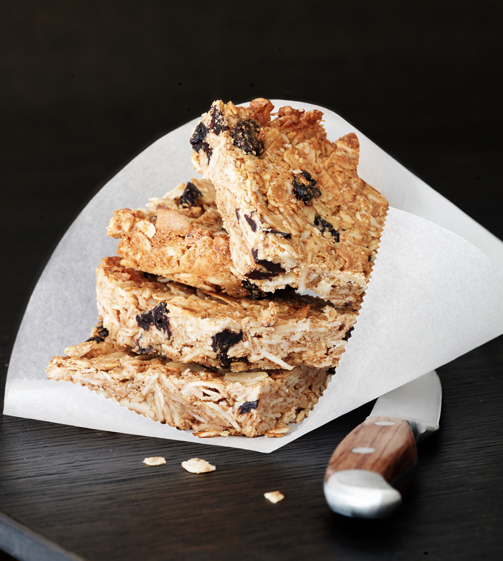 Cherry Coconut Bars on Xposé - Rosanna Davison Nutrition