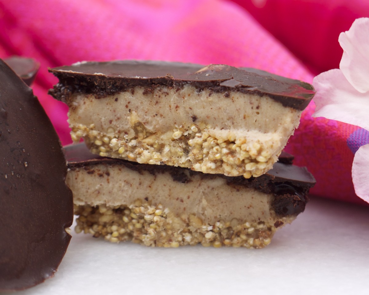 Crispy Chocolate Caramel Cups - Rosanna Davison Nutrition