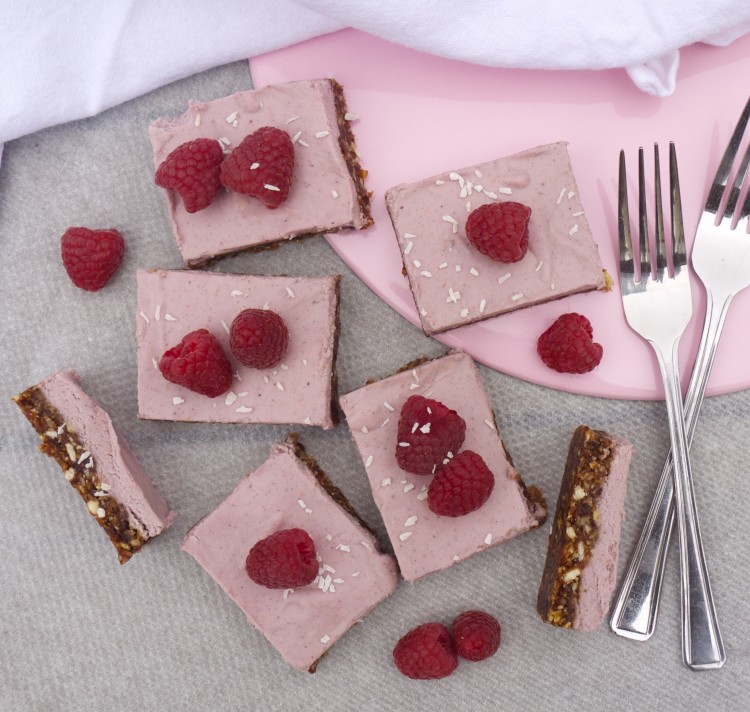 Raspberry Cream Slices - Rosanna Davison Nutrition