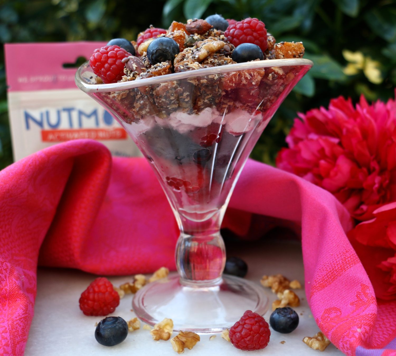 Maple, Walnut and Apricot Granola Parfait - Rosanna Davison Nutrition