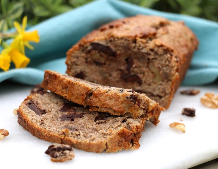 Chocolate Chunk Wholemeal Banana Bread - Rosanna Davison Nutrition